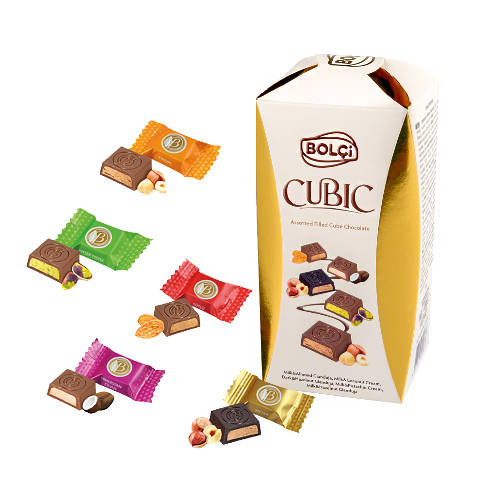 Cubic Çikolata 120g - Bolçi
